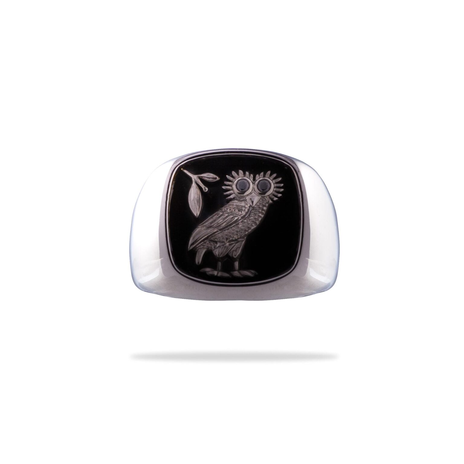 Athena Noctua Men's Owl Ring | Marcos de Andrade